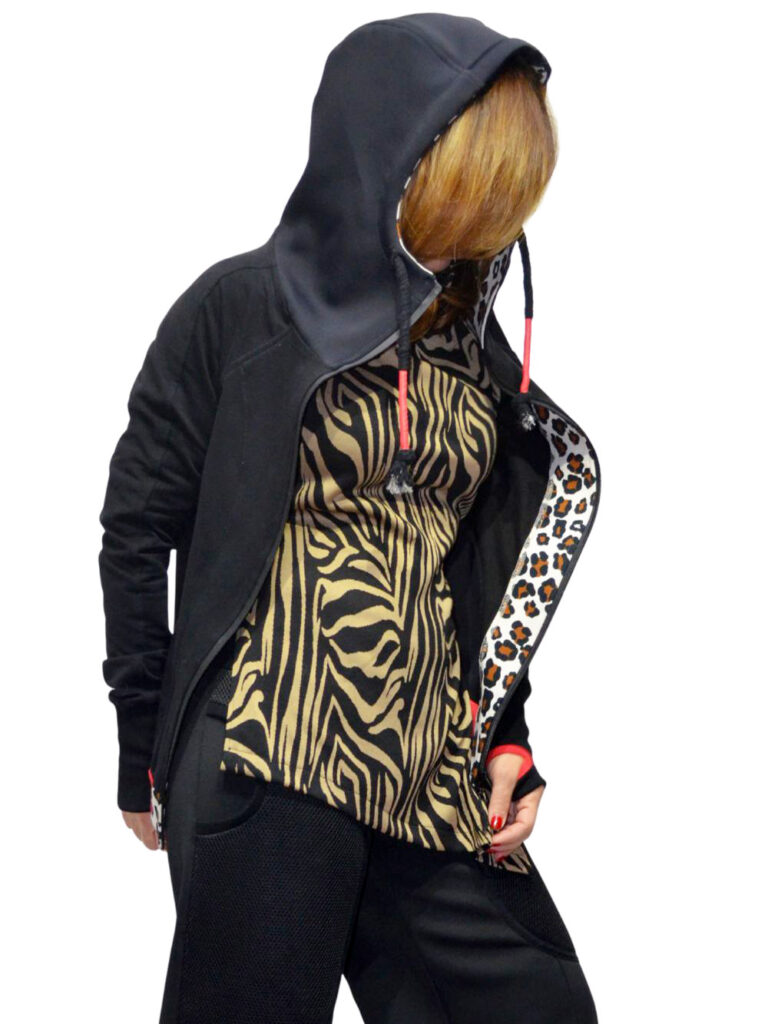 Animal print NINJA duks - ŠLIC ŠLIC